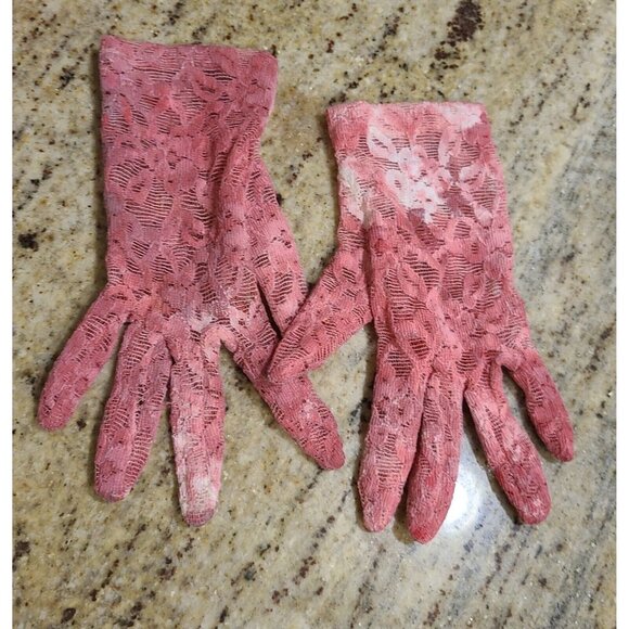 Accessories | Vintage Size M Fake Bloody Gloves Lace Stretch Zombie ...